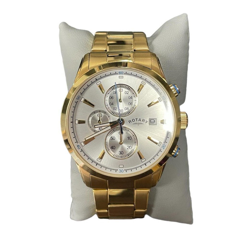 Rotary Gold Watch Excellent Condition in Box - Own4Less